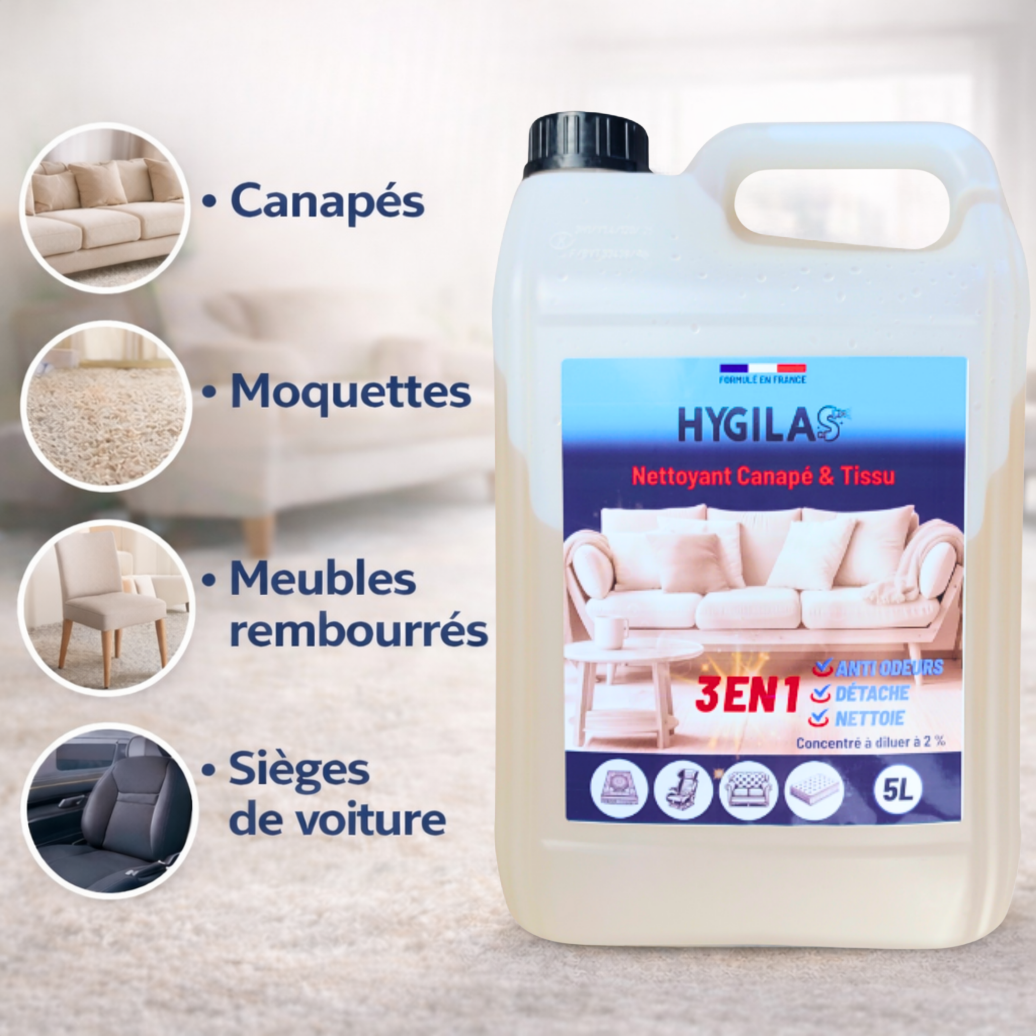 Produit Nettoyant Pour Canapé Tissus